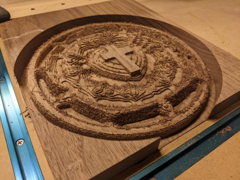 Wooden Luther Roses – Studio711.com – Ben Martens